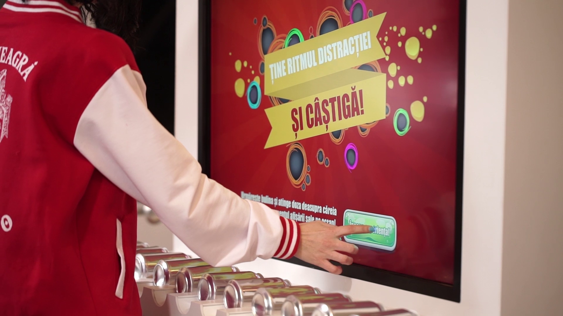 Timișoreana – Customized Digital Device Brand Engagement – Interactive Retail